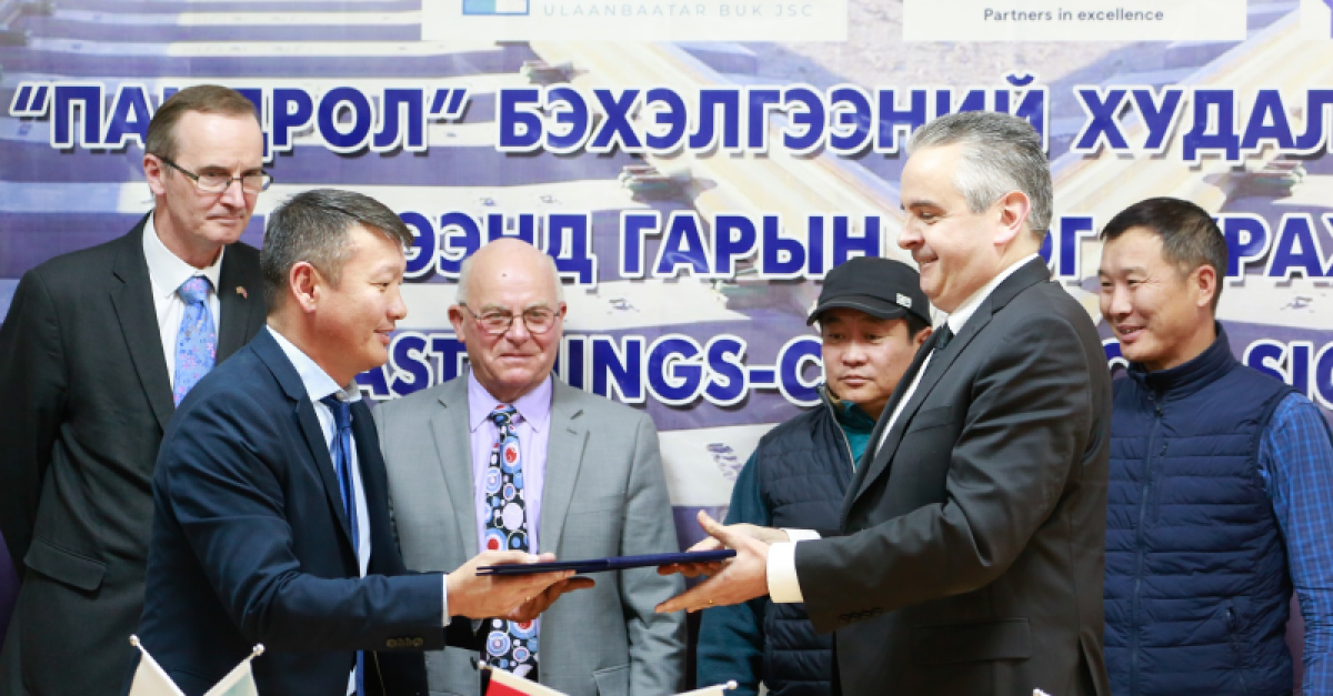 Тавантолгой Зүүнбаян чиглэлийн төмөр замын бүтээн байгуулалтад хамтран